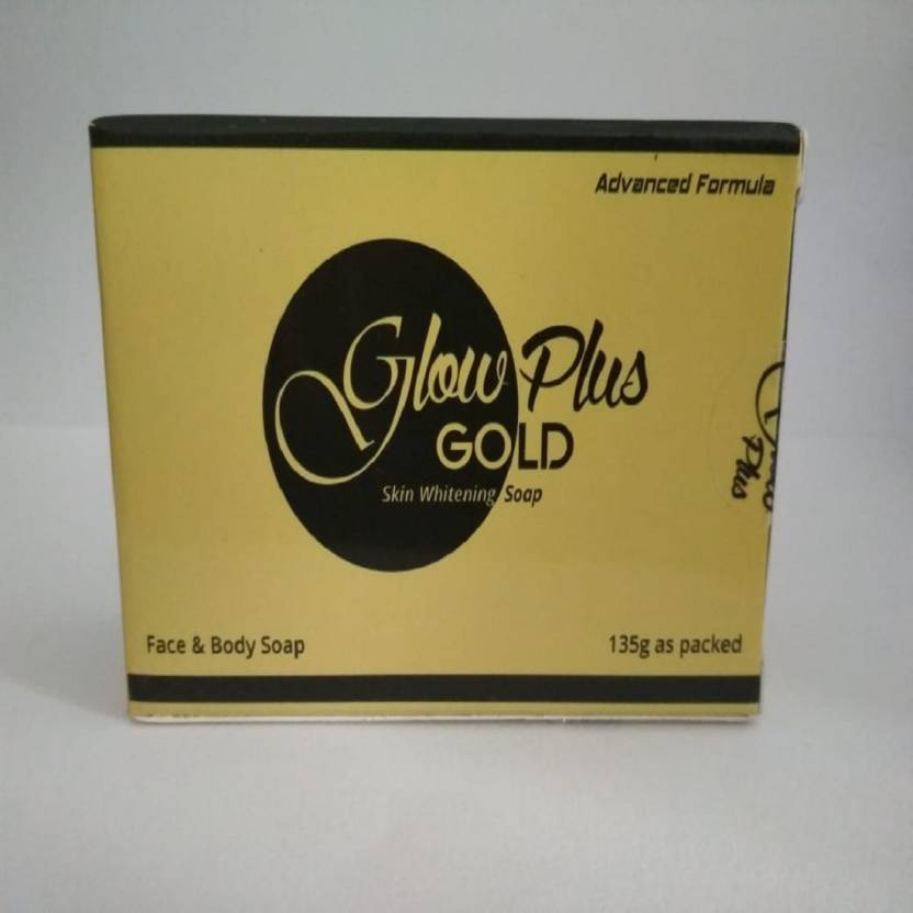 Glow Plus Gold Face and Body Whitening Soap 135 gm